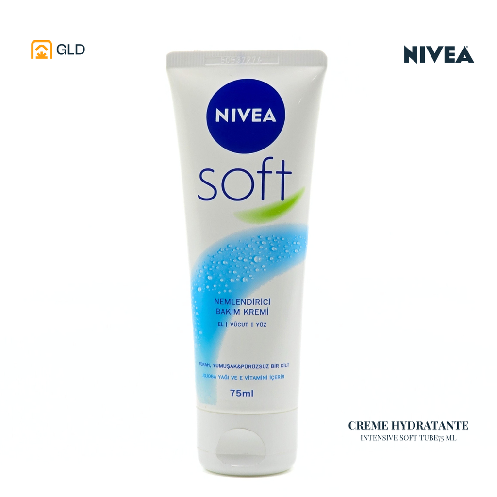Creme Hydratante Intensive Nivea Soft Tube 75 Ml | GLD Store